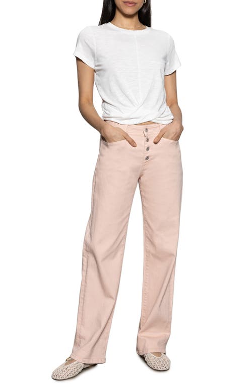 SANCTUARY Sanctuary luna button fly high waist straight leg jeans